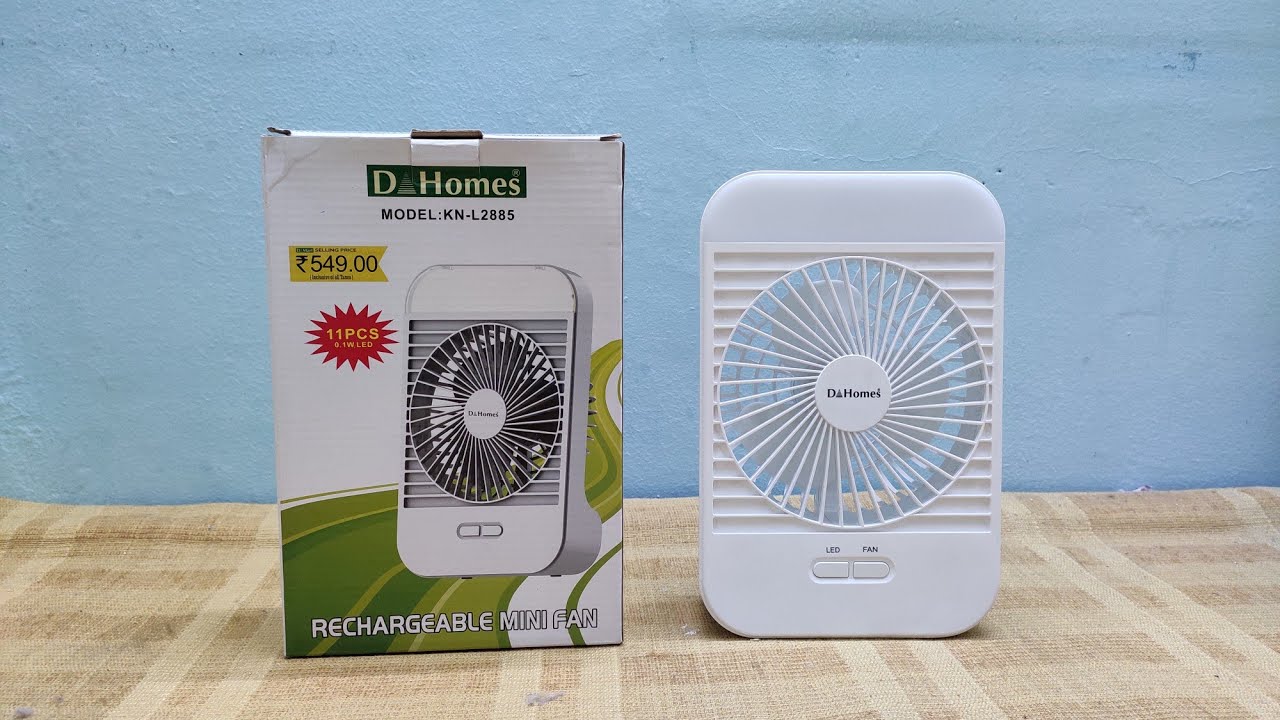 Unboxing And Review Of D Homes Company Fan | ST - YouTube