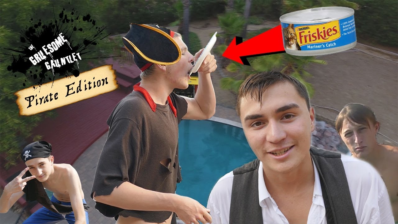 THE ULTIMATE PIRATE CHALLENGE (VOMIT WARNING!!!) - YouTube