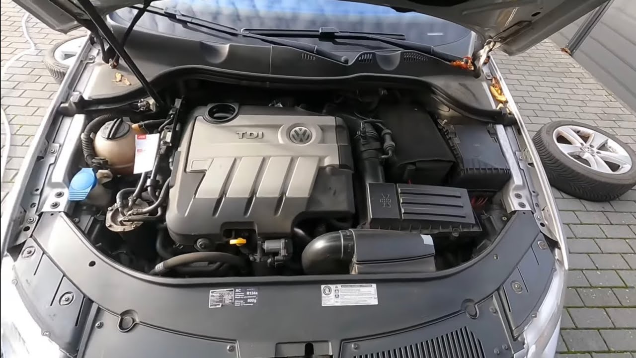 Ölwechsel / ohne Hebebühne / Ölfilter bestellen / VW Passat B6 B7 ...