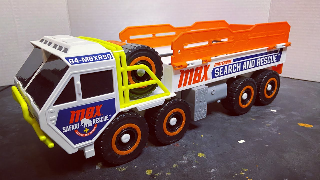 Matchbox Animal Safari Rescue Playset - YouTube