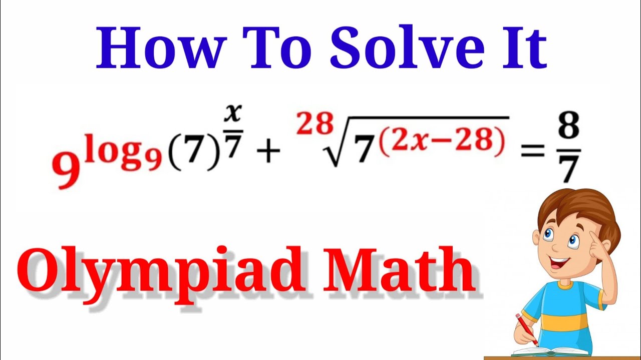 Olympiad Mathematics Logarithmic Problem Math Tricks