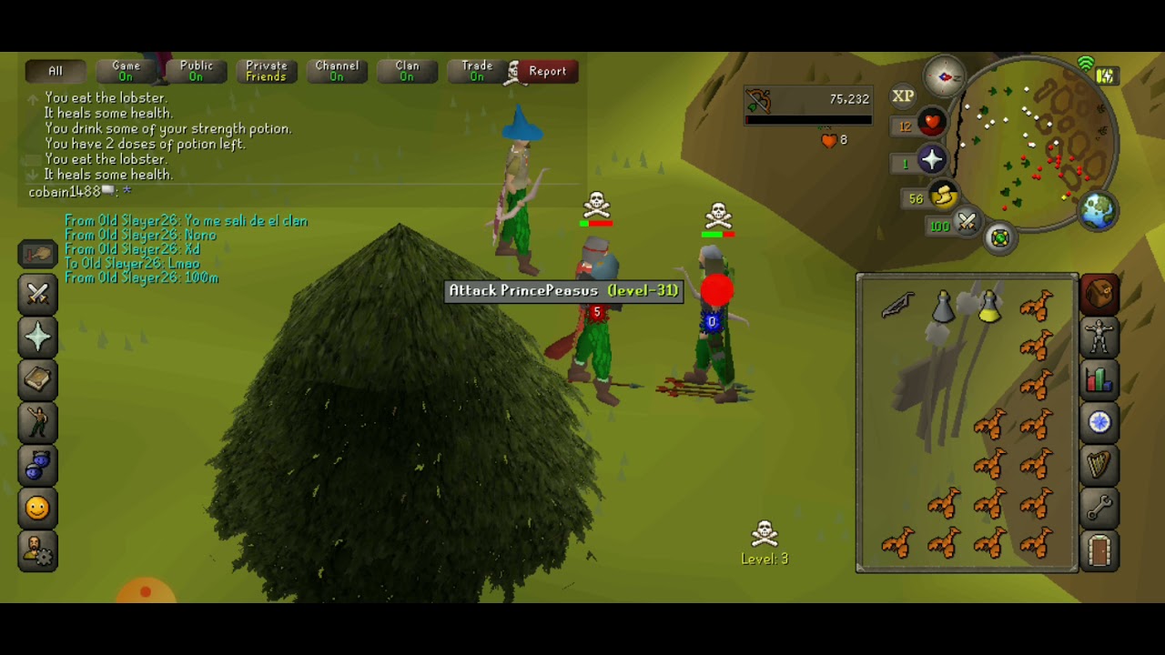 F2p pking osrs.......#totalgaming #runescape #osrs #pan1c #osrspking # ...