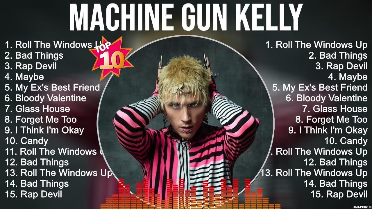 Machine Gun Kelly Top Hits Popular Songs Top 10 Song Collection - YouTube
