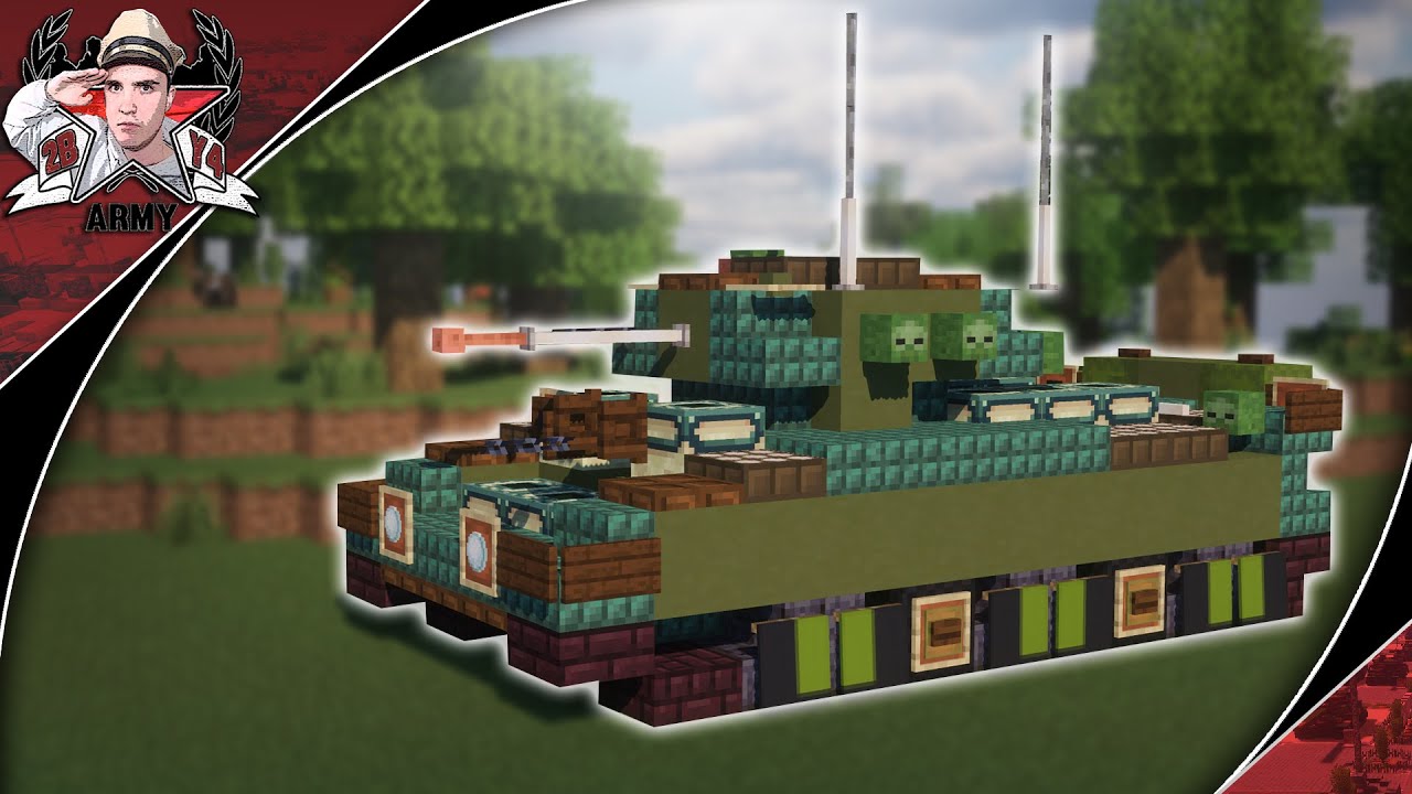 Minecraft: WW2 A15 "Crusader" Mk.II | Cruiser Tank Tutorial - YouTube