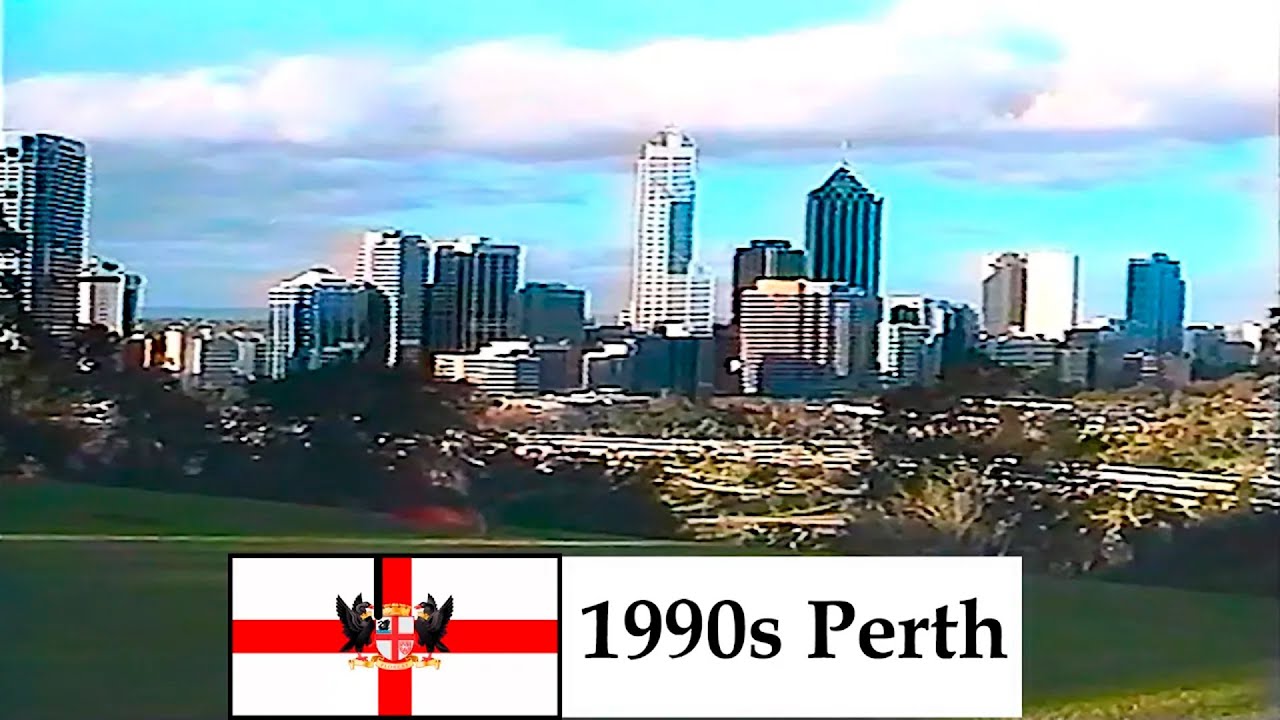 Perth (Australia) in 1990s - YouTube