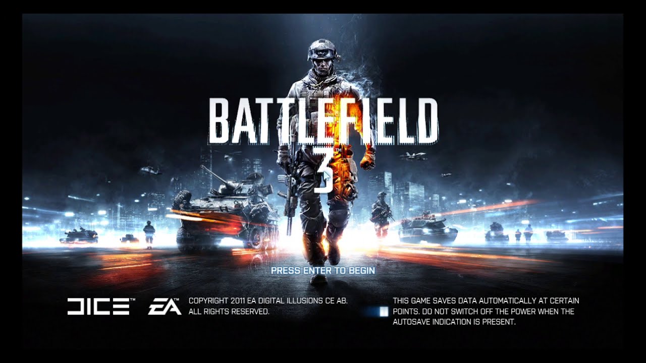 BattleField 3 Intro Gameplay PC - YouTube