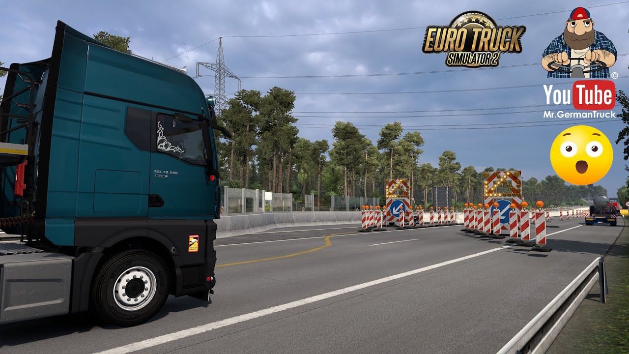 [ETS2 v1.54] Baustellen Mod + NEW Unloading Zone - YouTube