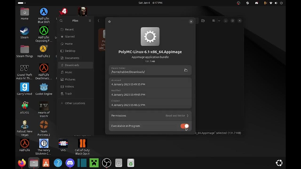 How to run AppImage files on Ubuntu 24.04 - YouTube