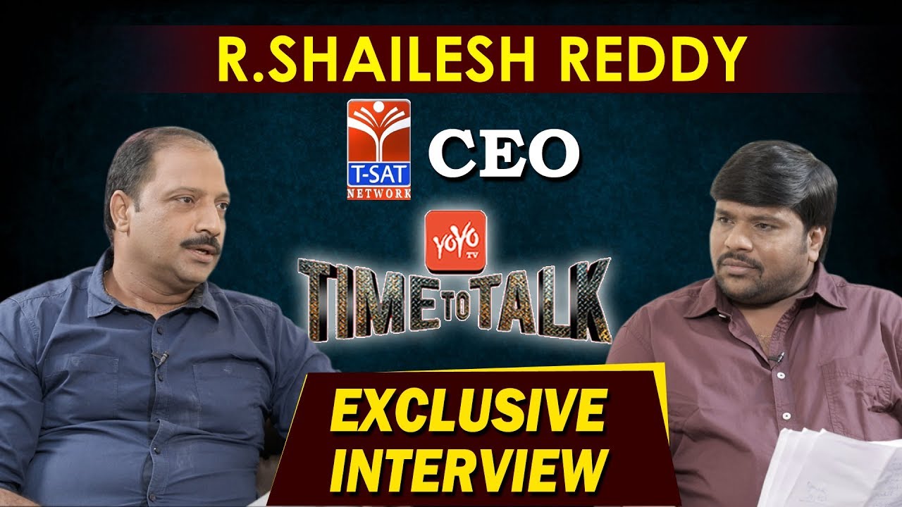T-SAT CEO R. Shailesh Reddy Exclusive Interview | Education for ...
