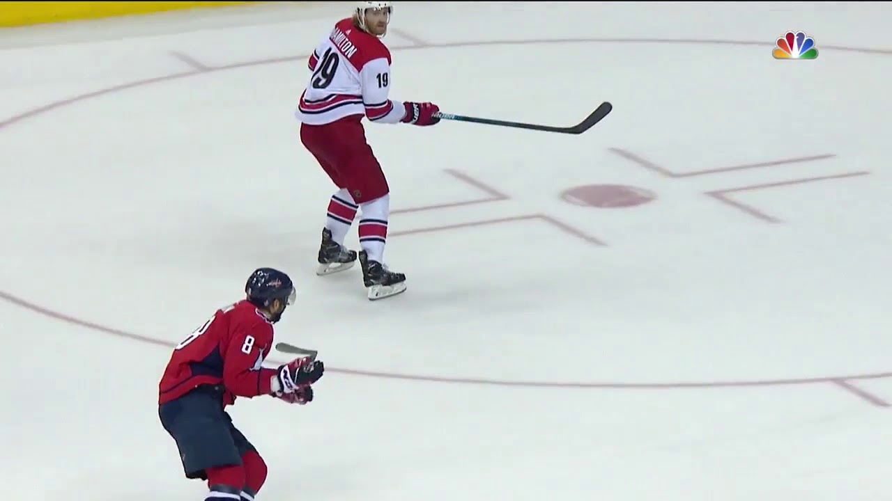 Alex Ovechkin Mocks Dougie Hamilton for Dodging Hits - YouTube