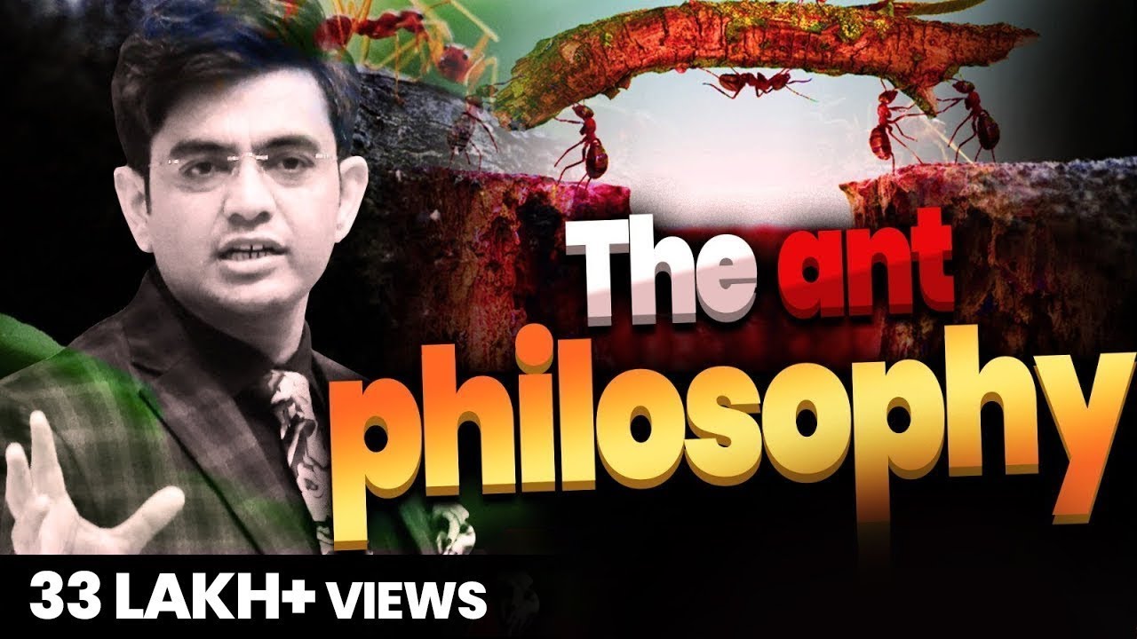 Ant Philosophy by Mr Sonu Sharma | Success Tips Through Sonu Sharma ...