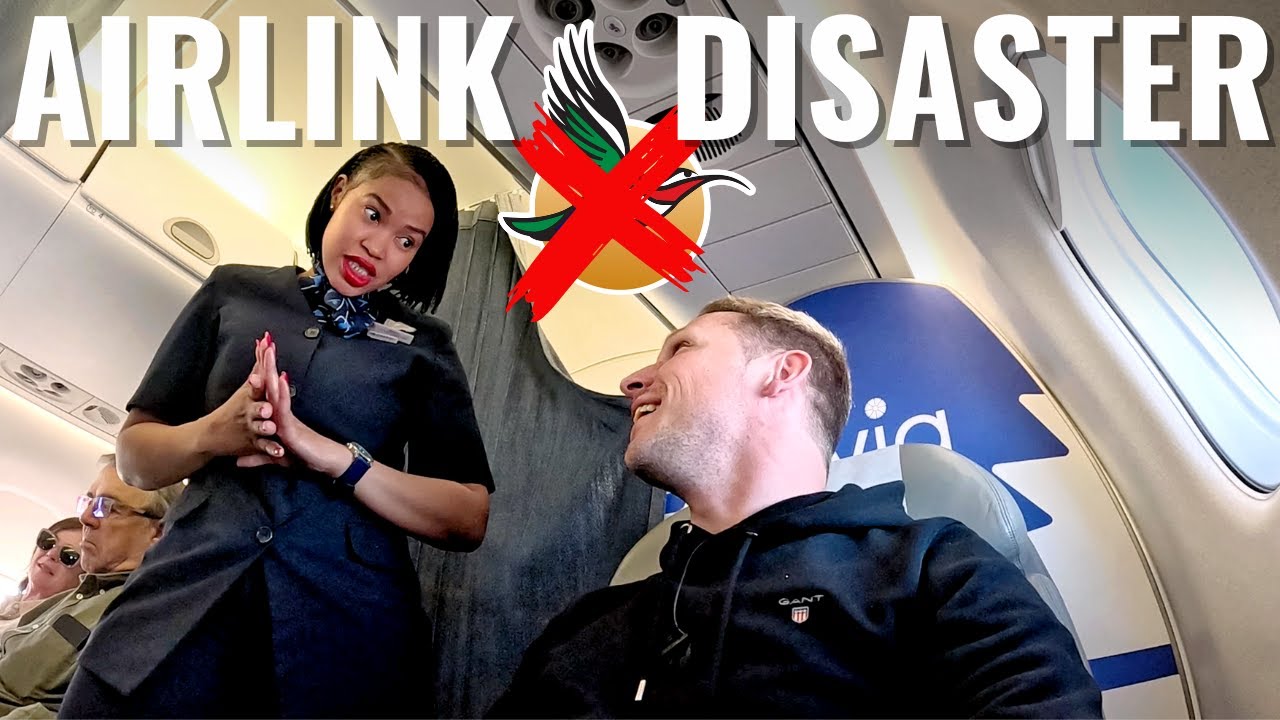 IRRESPONSIBLE CREW & FILTHY PLANES - AVOID SOUTH AFRICAN AIRLINK! - YouTube