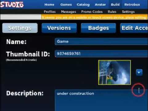 How to get an image in RetroStudio (RbxDecal Web Site) - YouTube