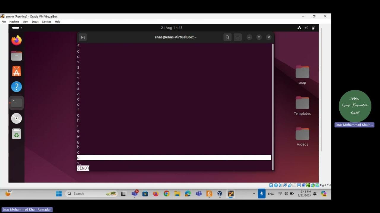 Linux -chapter 8 - YouTube
