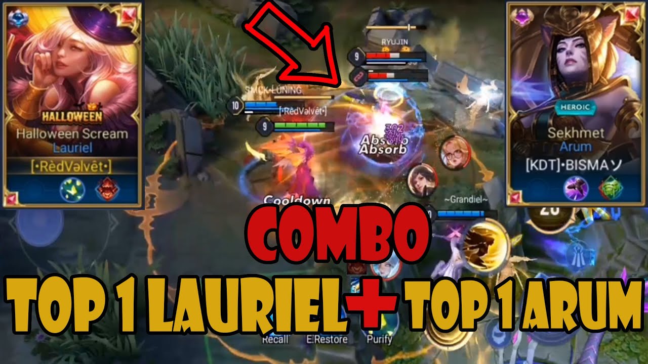 TOP 1 Lauriel Combo TOP 1 Arum TOP BUILD Arena Of Valor | AoV | RoV | Liên Quân Mobile | 傳說對決 ...