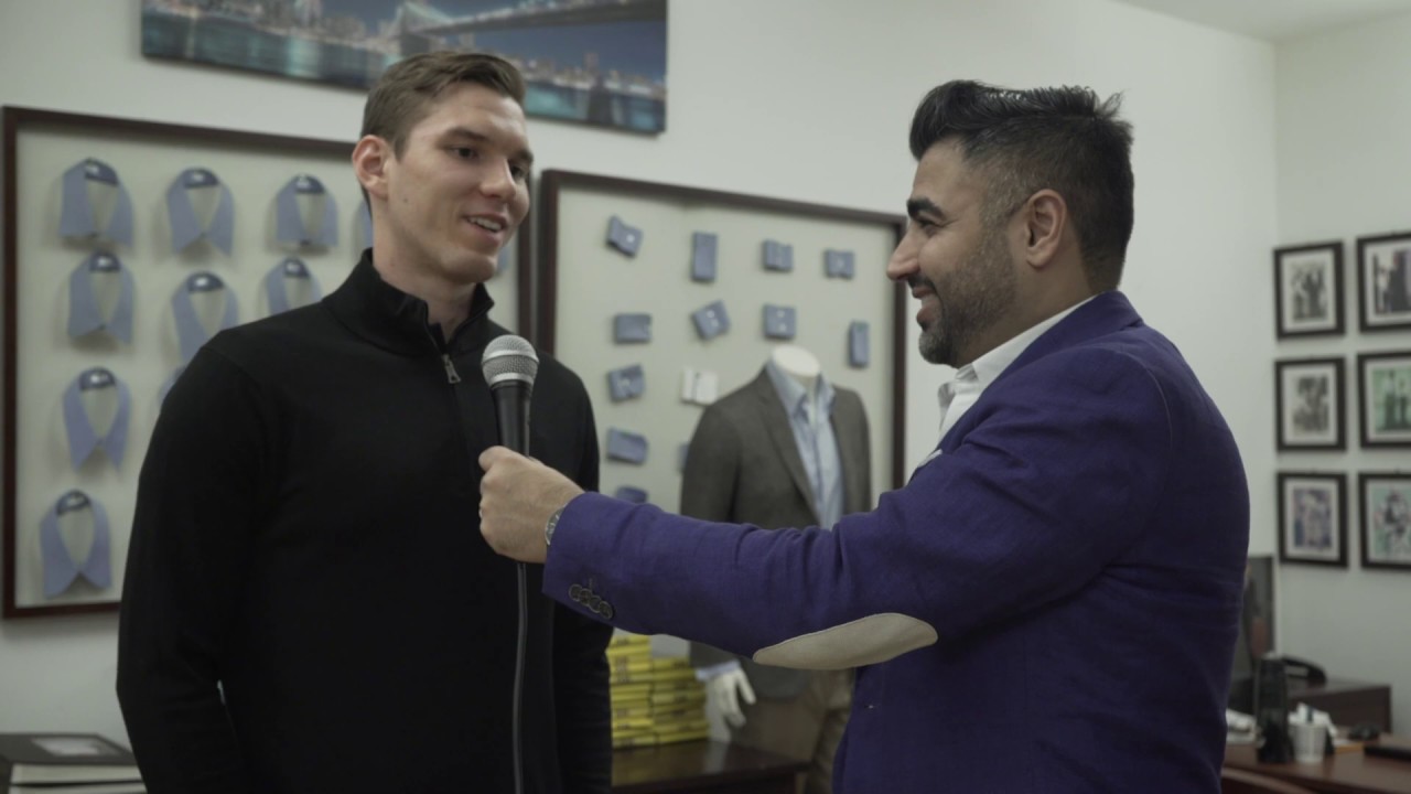 Curran Bhatia interviews NYR Goalie Alexandar Georgiev on NHL ...