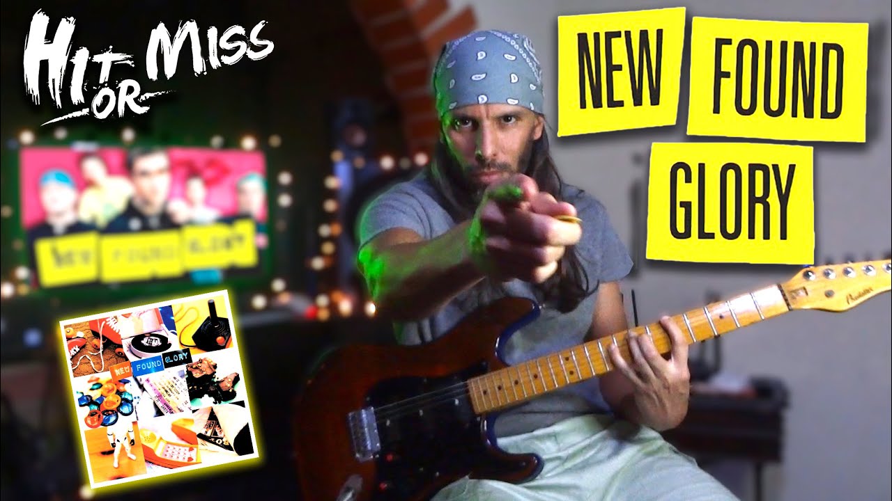 💽 NEW FOUND GLORY - Hit or Miss (Guitar Cover) - YouTube