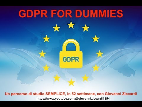 GDPR for DUMMIES: Corso in 52 settimane. Lezione #42: Le attività del ...