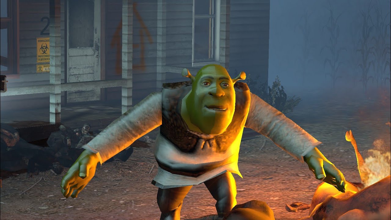 SHREK CHASE GMOD!! ][ fritzz - YouTube