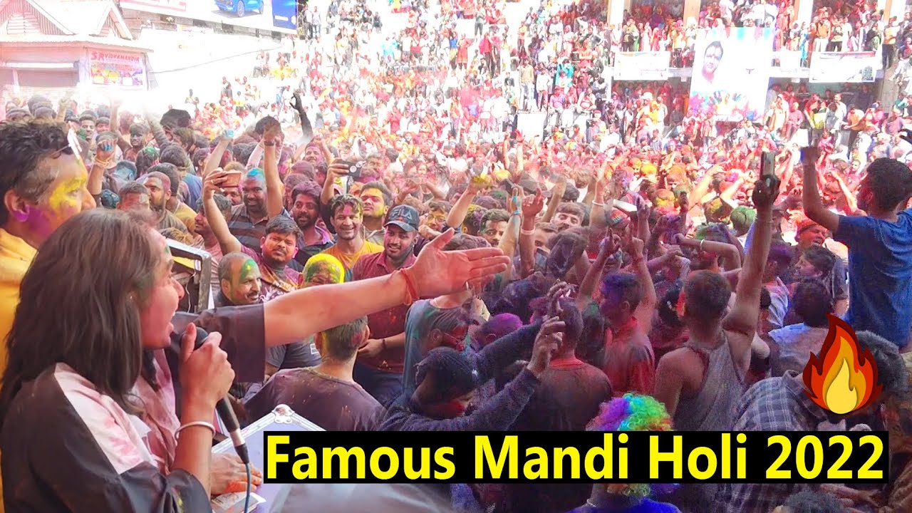 Mandi Holi Dhmaal 2022 | ये है हिमाचल प्रदेश की सबसे जबरदस्त होली ...