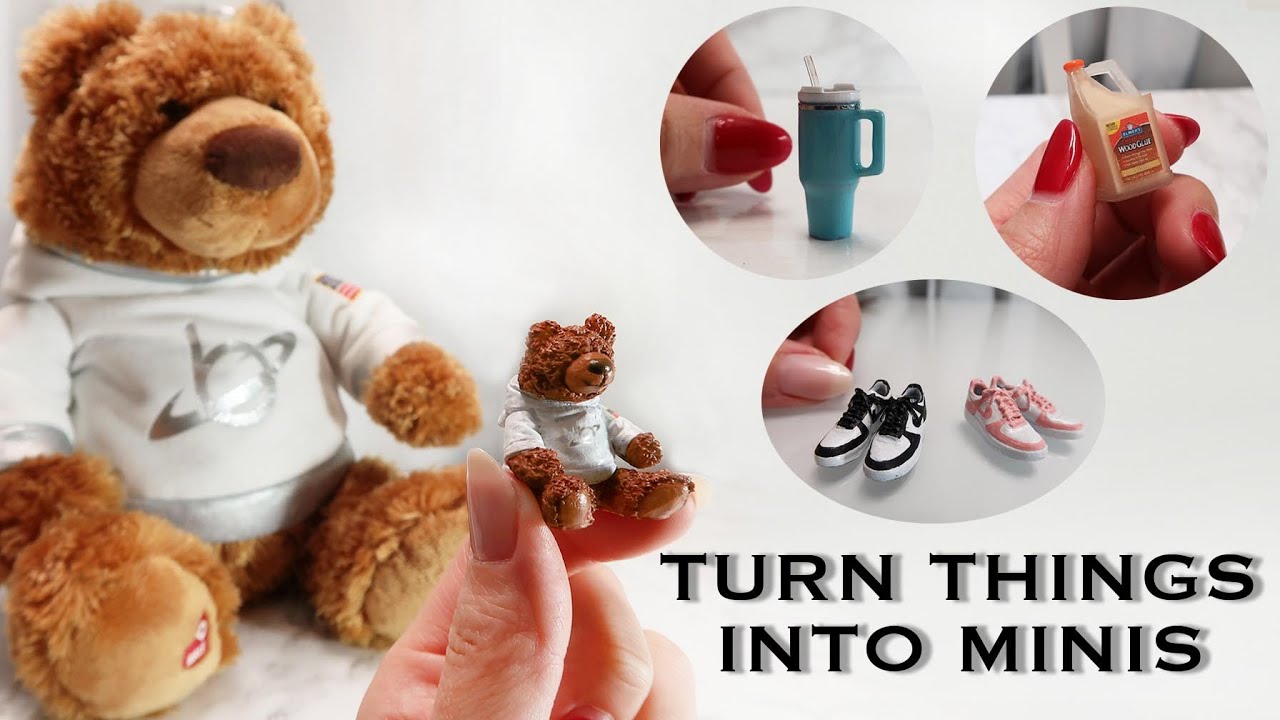 Turn real life objects into miniatures (featuring the Revopoint 3D ...
