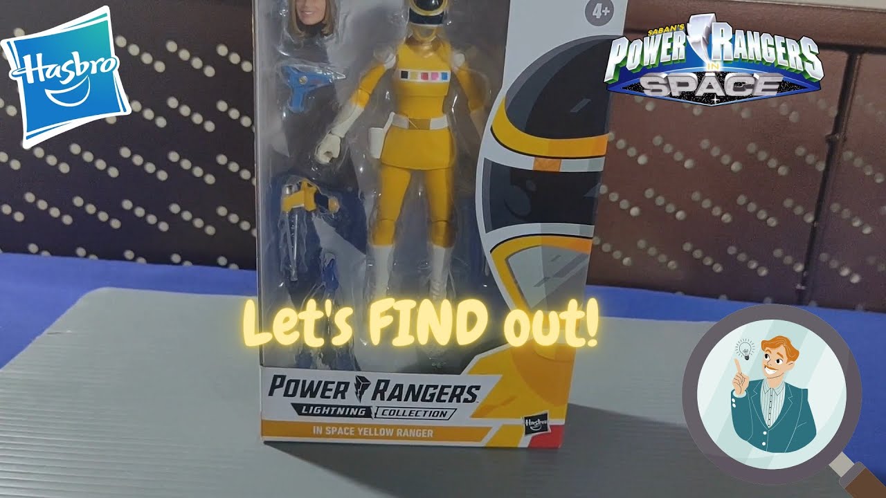 Unveiling Power Rangers In Space Yellow Ranger: Lightning Collection ...
