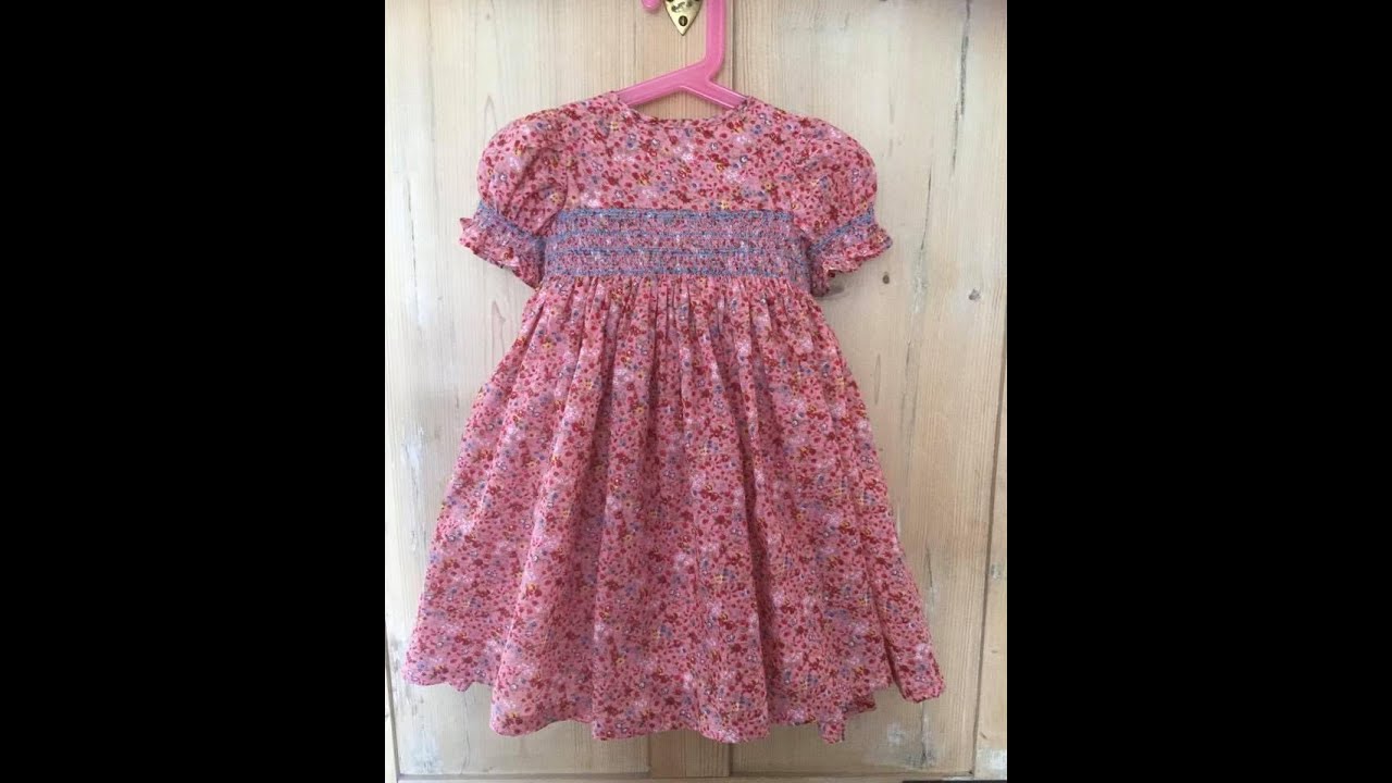 Machine smocking effect using a basic sewing machine. - YouTube