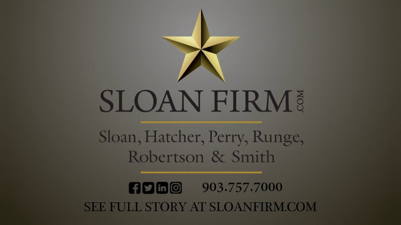 Personal Injury Lawyer Carson R. Runge | The Sloan Firm - YouTube