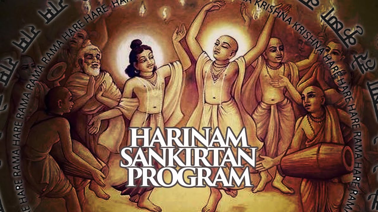Harinam-Sankirtan Program - Харинама и Распространение книг - YouTube