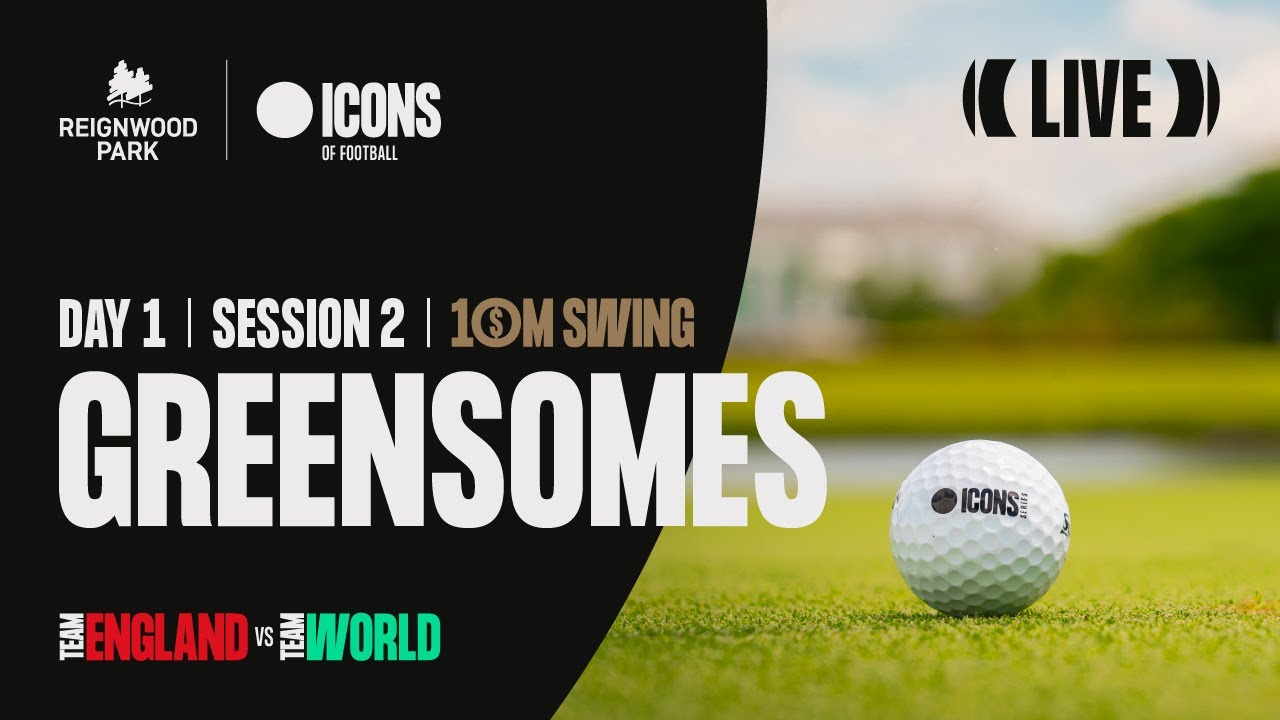 Reignwood Icons of Football | 🔴 LIVE 🔴 | Team England vs Team World ...