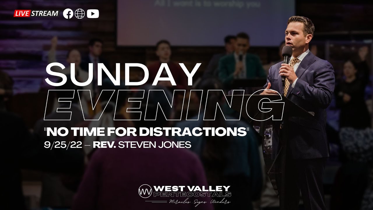 "No Time for Distractions" -Rev. Steven Jones - YouTube