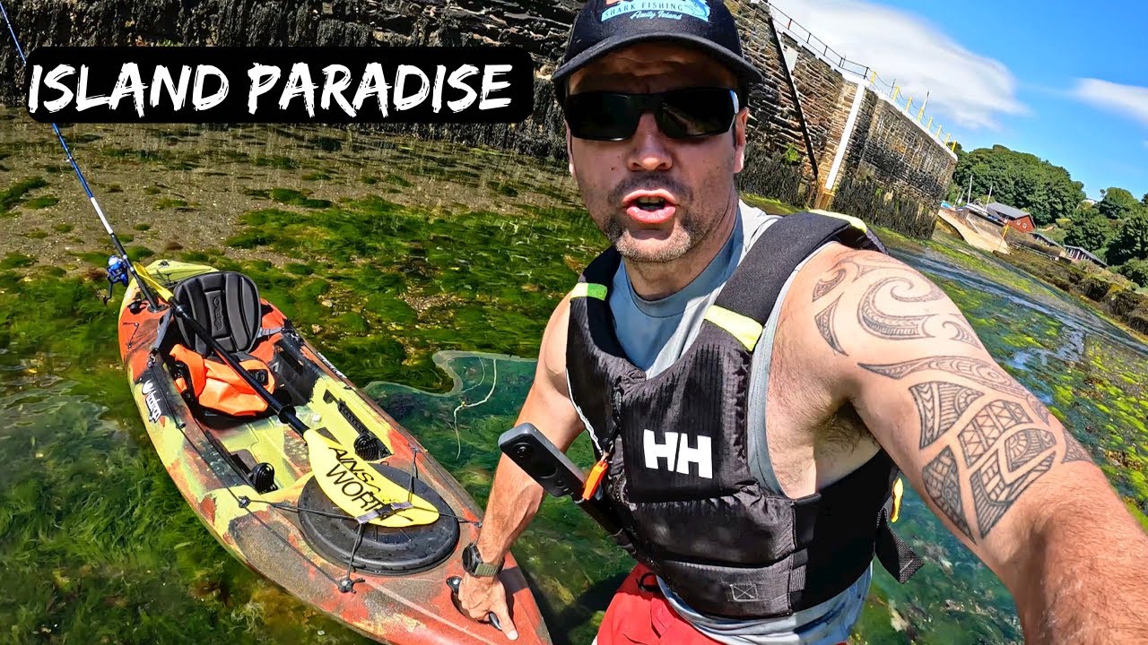 KAYAK Adventure BRITISH ISLAND PARADISE! How not to fish with Matt ...