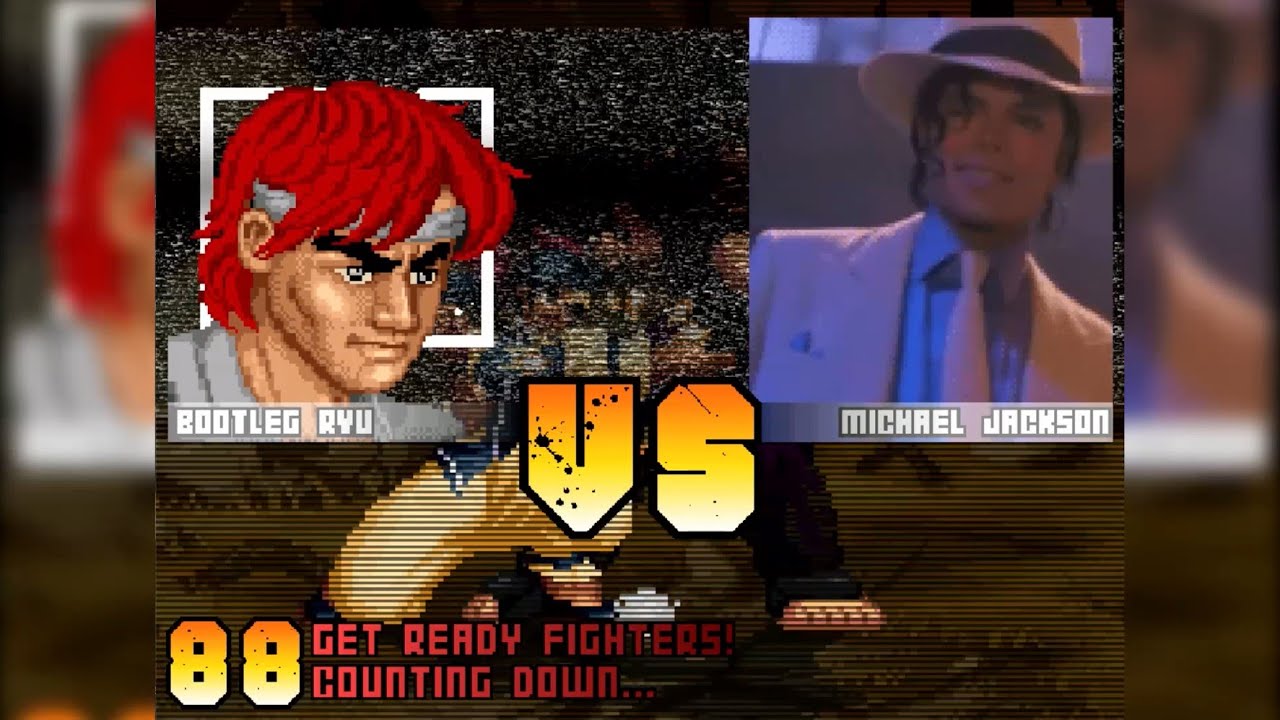 Bootleg Ryu vs. Michael Jackson | MUGEN - YouTube