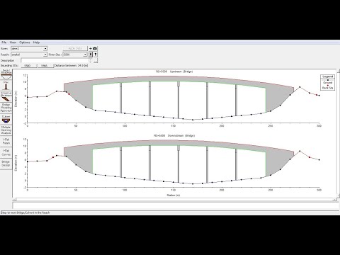 create arch bridge  in Hecras  kemer köprü yapılması part_6