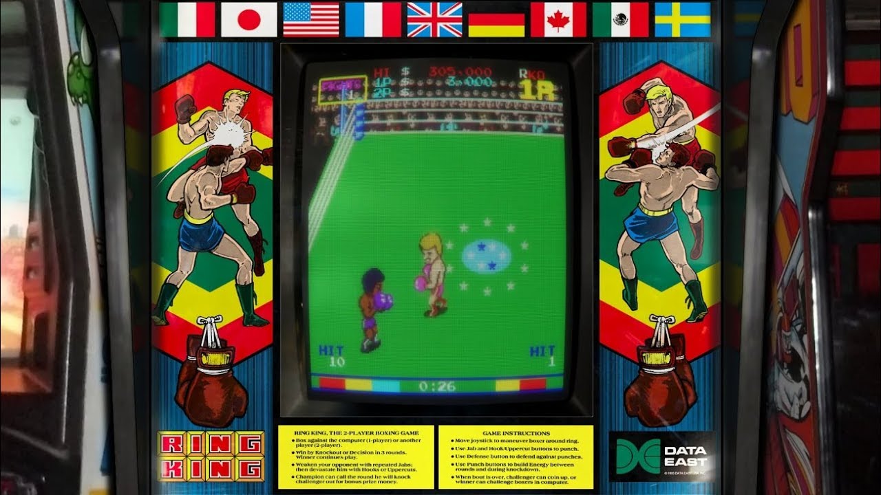 Ring King - Realistic Arcade Bezels for Mame - YouTube