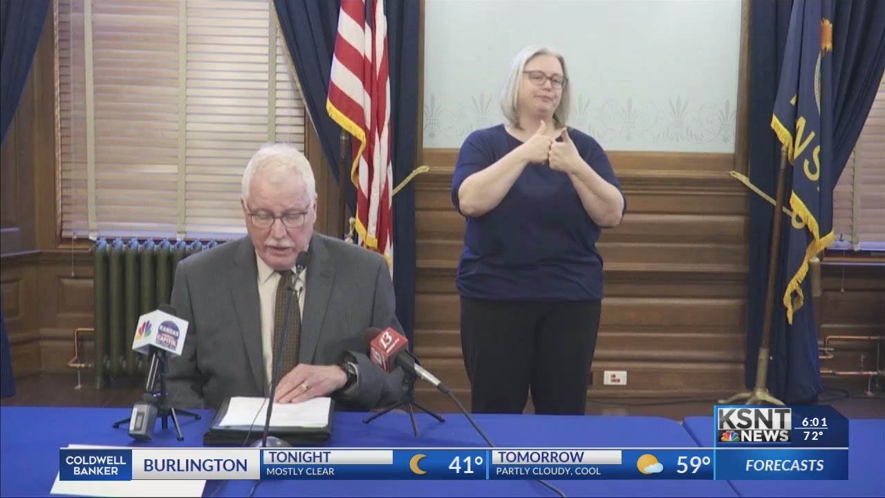 Gov. Kelly, Kansas Department of Health and Environment hold ...