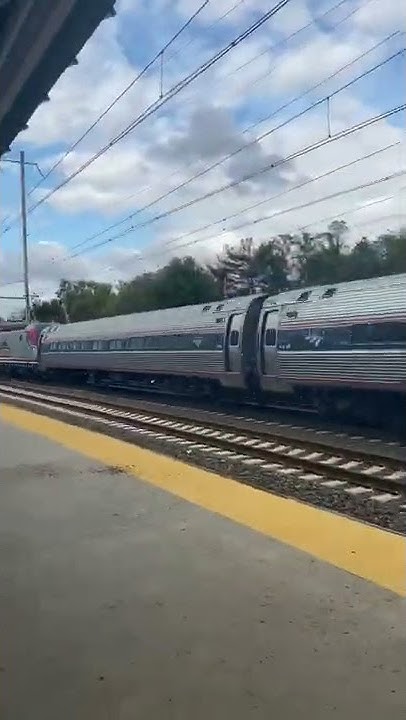 Amtrak Veterans fly by - YouTube