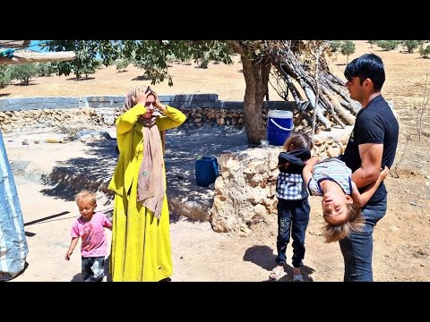 The saddest scenes of Iranian nomads