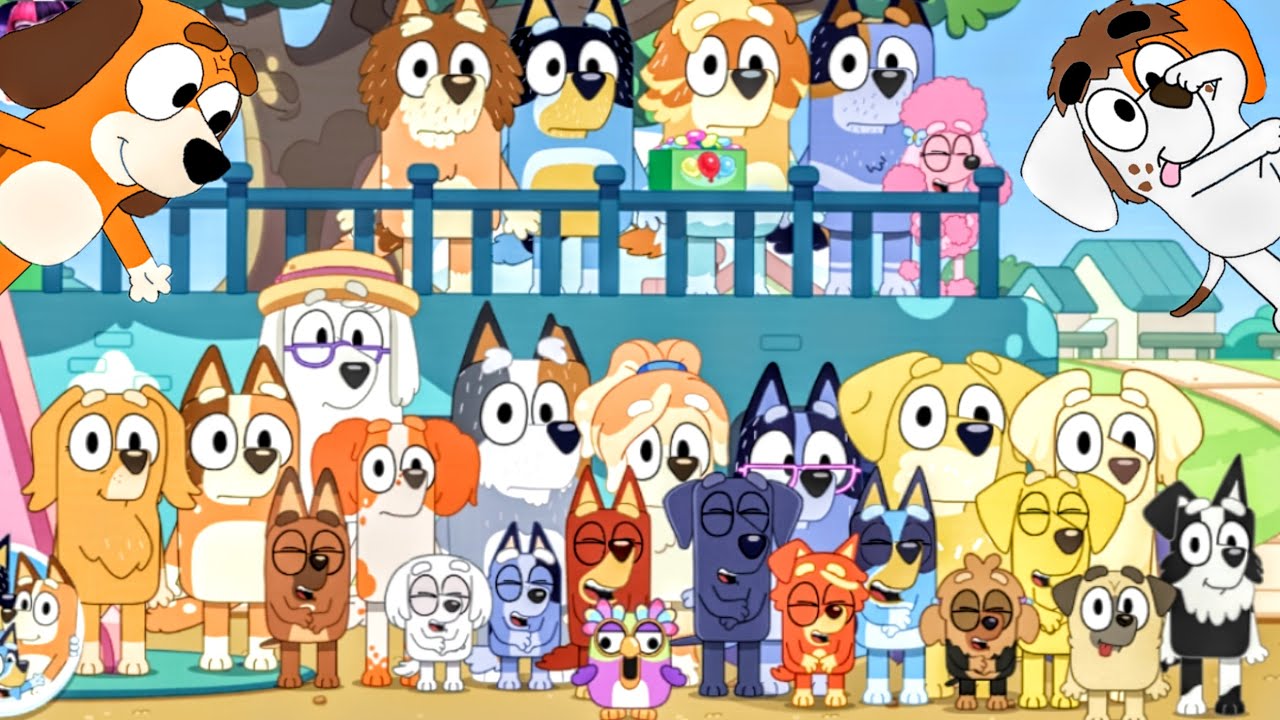 Bluey Let's Play Playground Bluey & Bingo's Fun Playtime | Fun Gameplay ...