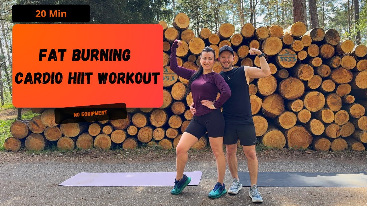 20 Min Fat Burning Cardio Hiit Workout (No Equipment) - YouTube
