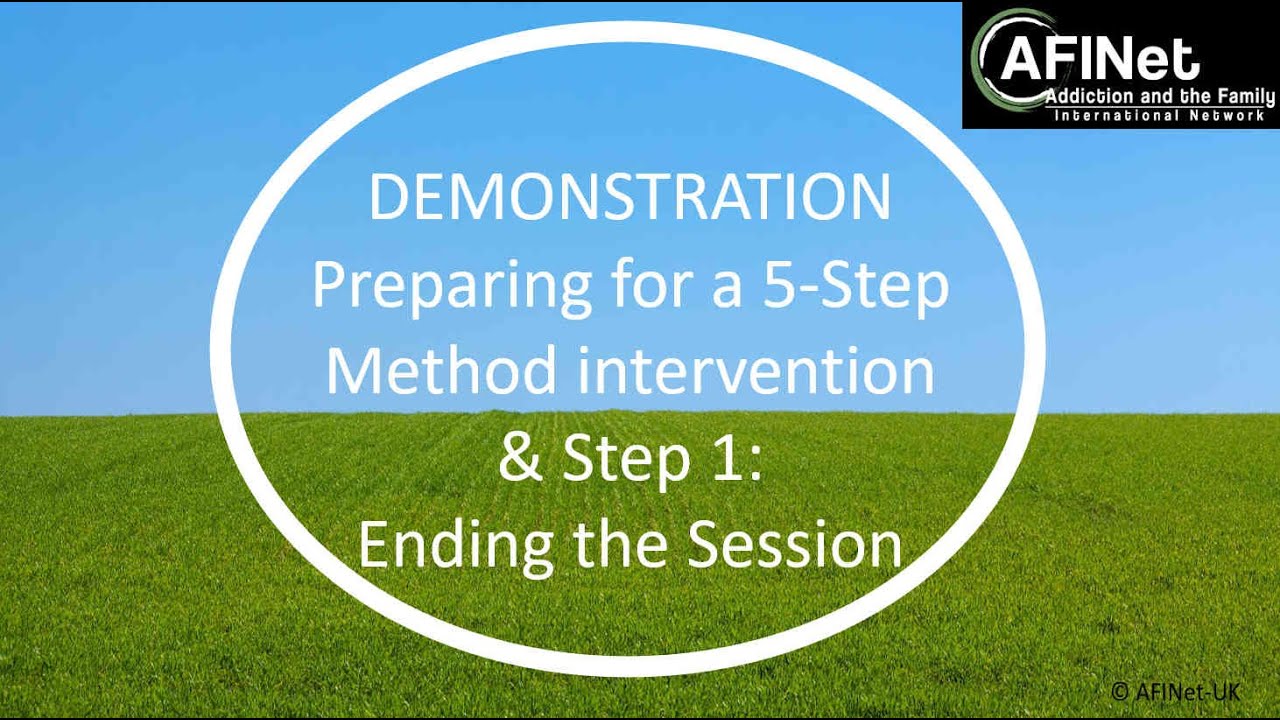 5-Step Method: Step 1 Demonstration Ending the Session - YouTube