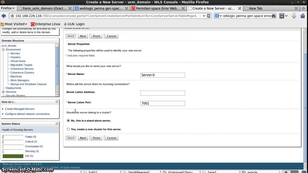 Weblogic Scripting With Wlst Wlst Recording Youtube