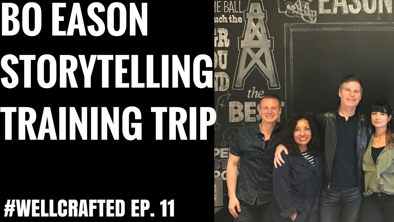 Bo Eason Story Telling Training - #WellCrafted Vlog Ep. 11 - YouTube