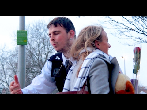 Police Officer looking for A Valentines Date Prank - YouTube