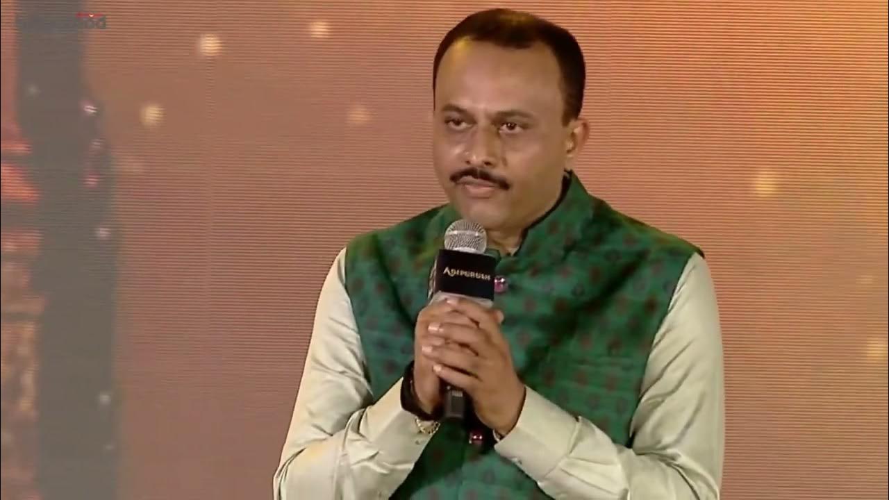 Producer TG Vishwa Prasad Speech | Adipurush Pre Release Event | Prabhas | Om Raut | Kriti Sanon ...