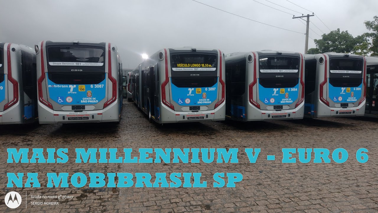 CHEGOU MAIS!! - Caio Millennium V - Euro 6 na Mobibrasil SP - YouTube