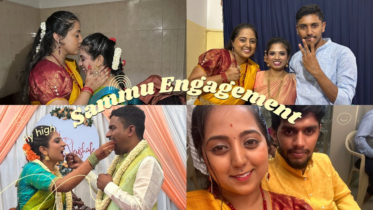Sammu Engagement | Kannada Vlog - YouTube
