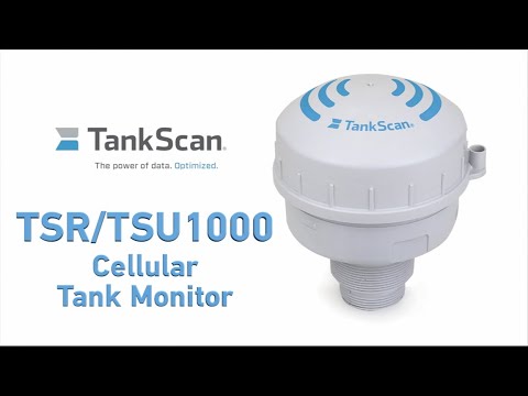 TankScan TSR/TSU1000 Cellular Tank Monitor Installation - YouTube