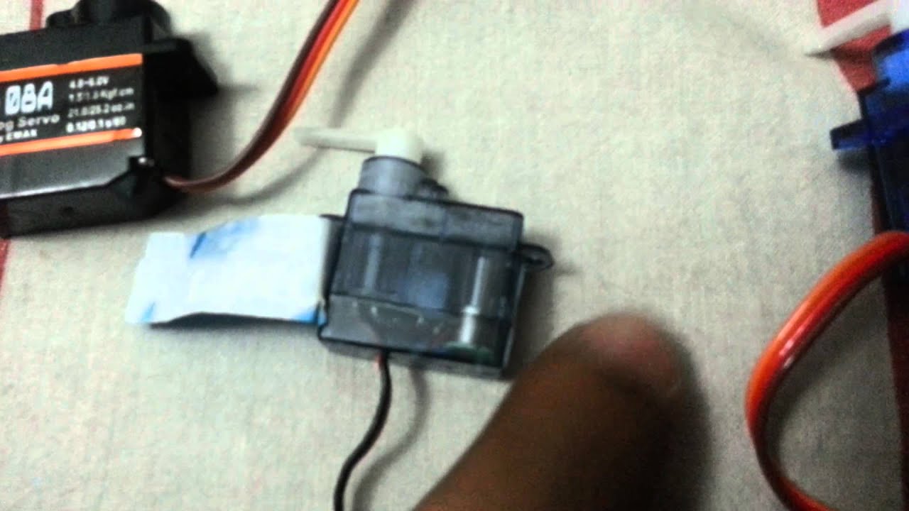 Magic RCM micro servo(2) - YouTube