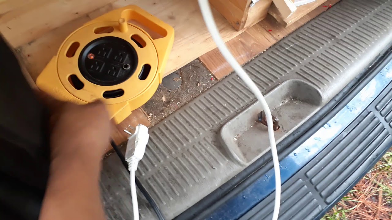 How To Mount A Window AC In A Mini Van - YouTube